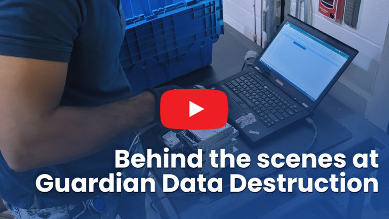 Behind the scenes at Guardian Data Destruction - Guardian Data