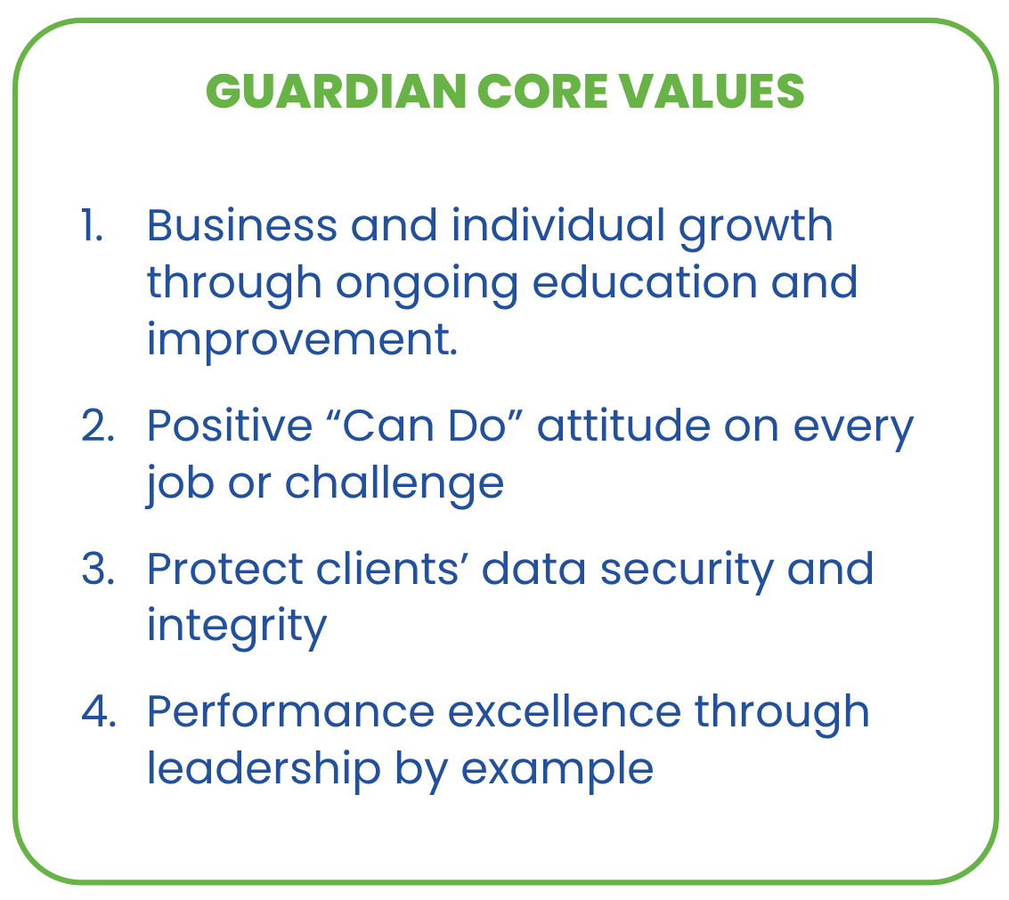ESG Statement - Guardian Data Destruction